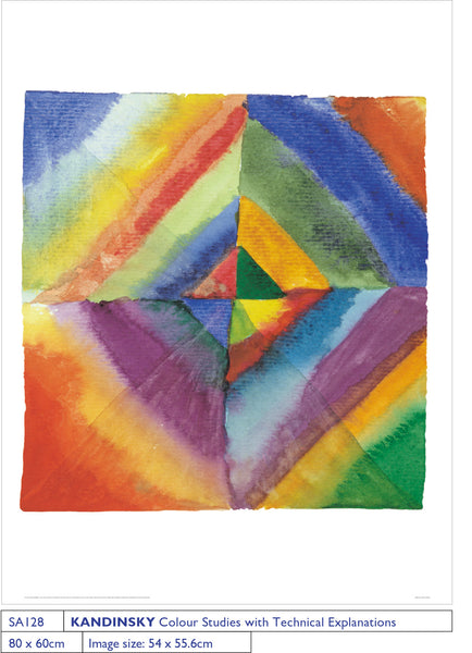 Wassily Kandinsky Colour Studies With Technical Explanations 1927 60x8 ...