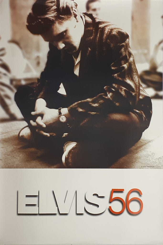 Elvis Presley Elvis 56 Compilation Album 102x152cm Giant Promotional P ...