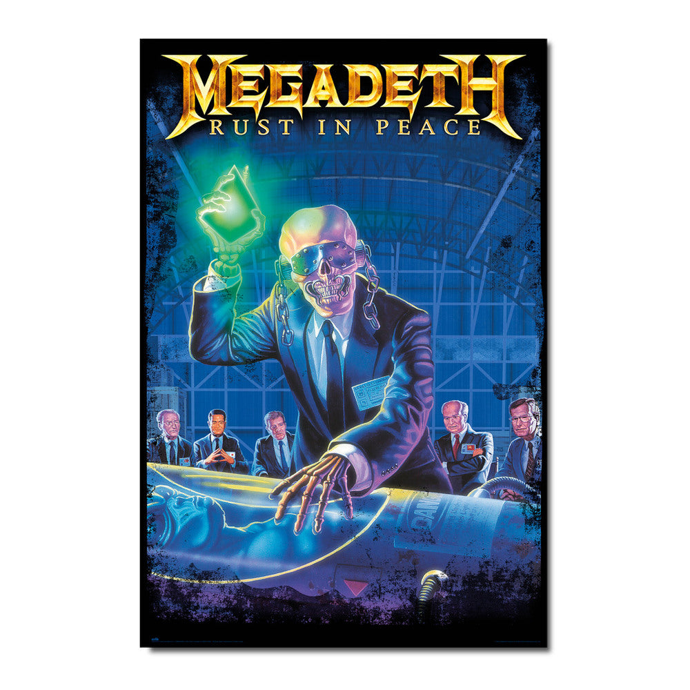 Megadeth Rust In Peace Album Artwork Maxi Poster – Koolpixnz