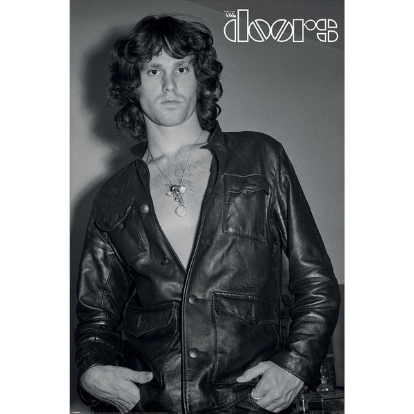 The Doors Jim Morrison Leather Jacket Maxi Poster – Koolpixnz