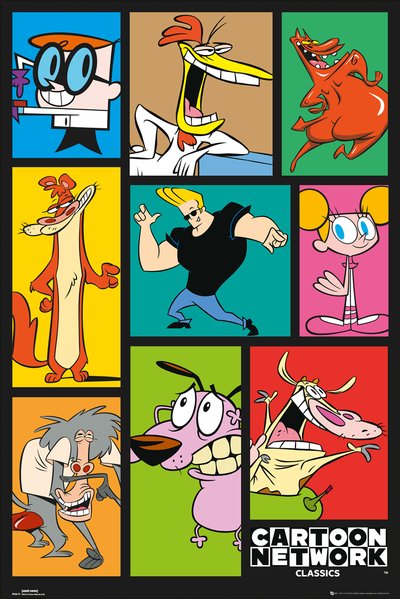Cartoon Network Characters Maxi Poster – Koolpixnz