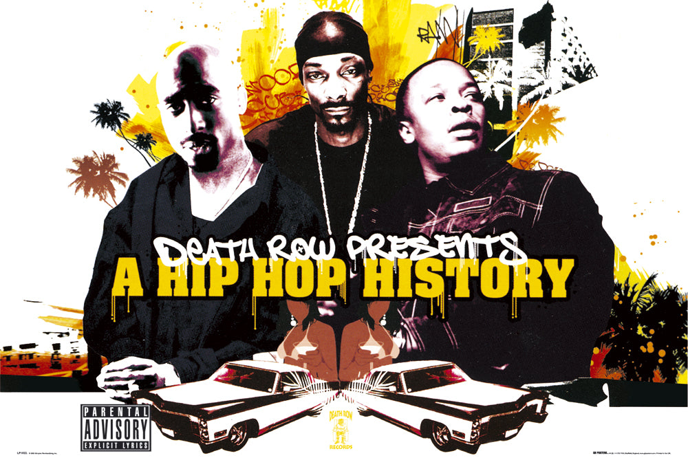 Death Row Presents A Hip Hop History Poster – Koolpixnz