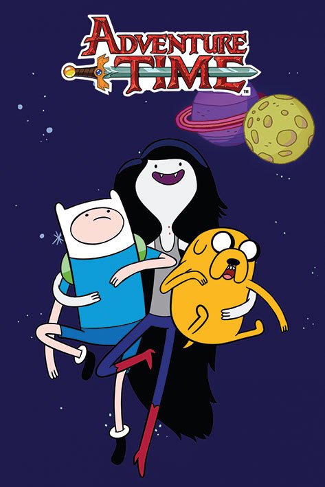 Adventure Time Marceline Kids Cartoon Maxi Poster – Koolpixnz